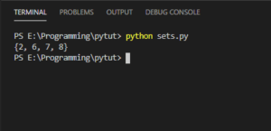 Sets and Dictionary in Python |Episode #10