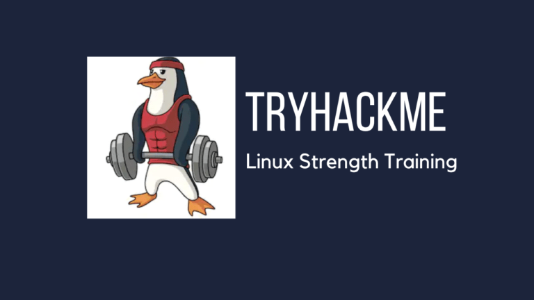 Tryhackme - Linux Strength Training