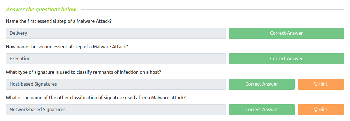 Tryhackme Mal Malware Introductory