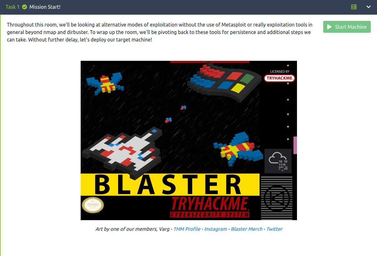 Tryhackme - Blaster
