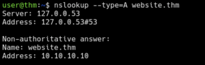Tryhackme - DNS in detail