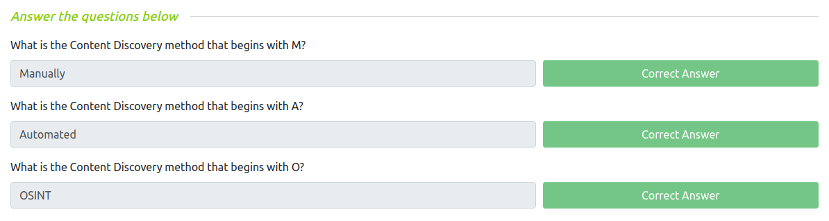 Tryhackme - Content Discovery