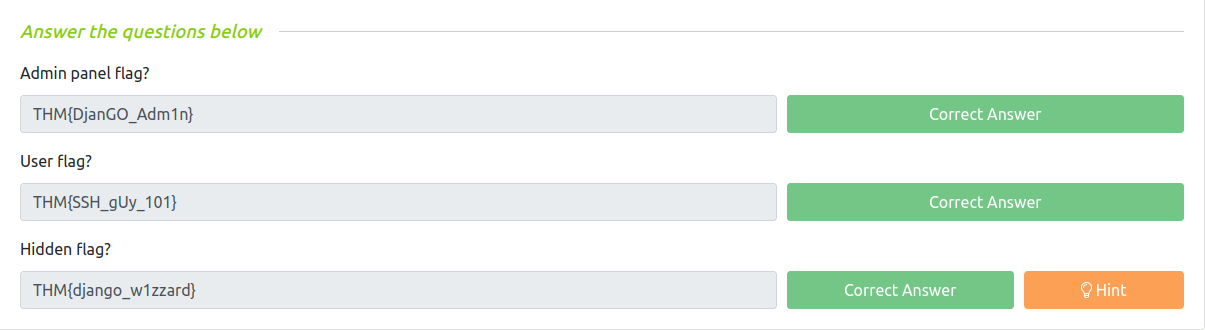 Tryhackme - Introduction to Django