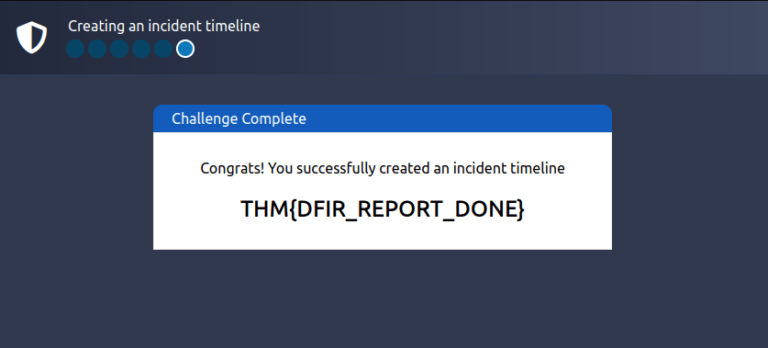 Tryhackme - DFIR: An Introduction