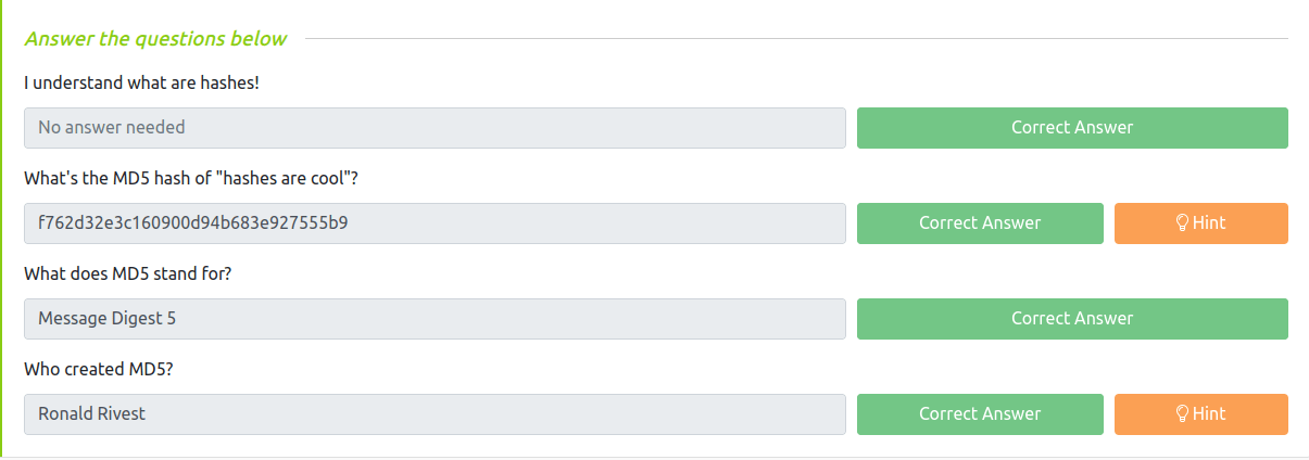 Tryhackme - Cryptography for Dummies