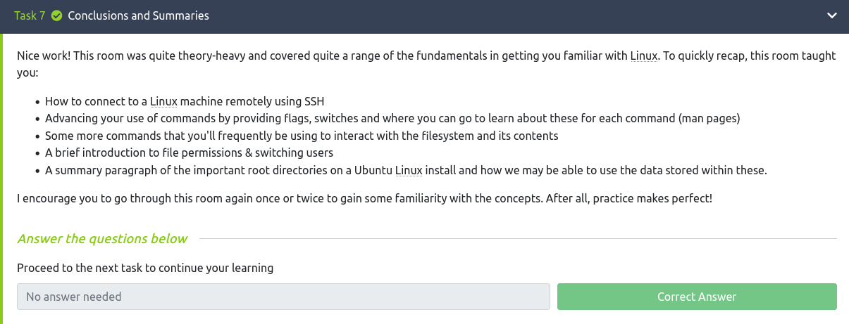 Tryhackme - Linux Fundamentals Part 2