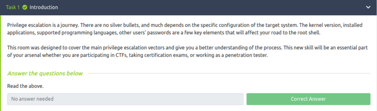 Tryhackme - Linux Privilege Escalation