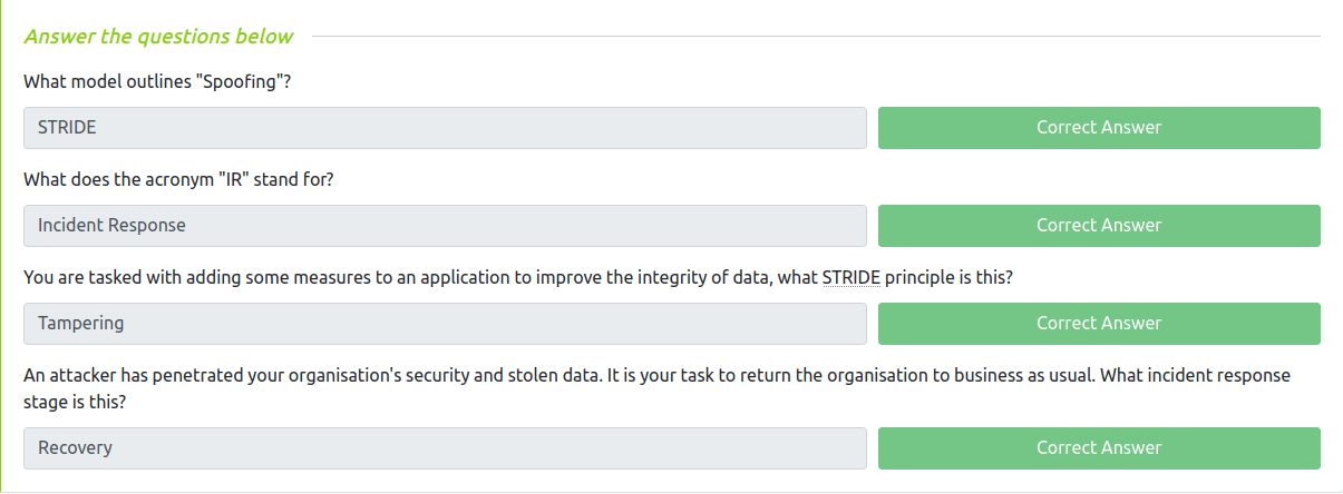 Tryhackme - Principles of Security