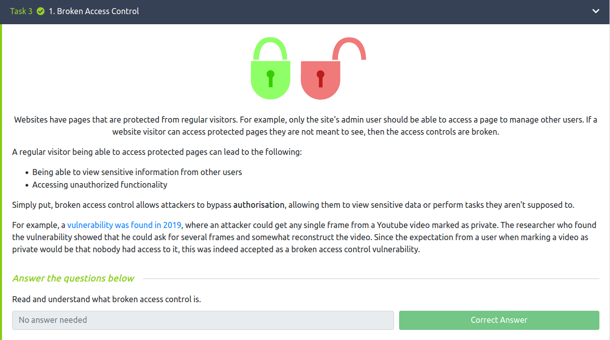 Tryhackme Owasp Top 10 2021