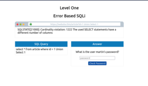 Tryhackme - SQL Injection