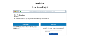 Tryhackme - SQL Injection