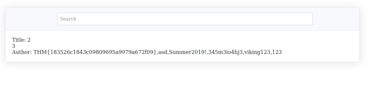Tryhackme Sql Injection Lab