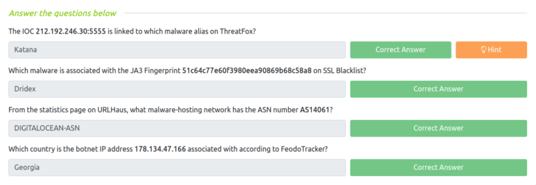 Tryhackme - Threat Intelligence Tools