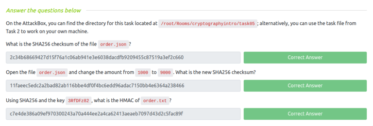 Tryhackme - Introduction to Cryptography