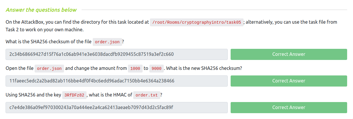 Tryhackme Introduction To Cryptography