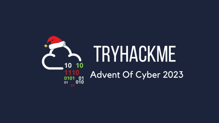 Tryhackme - Advent of Cyber 2023