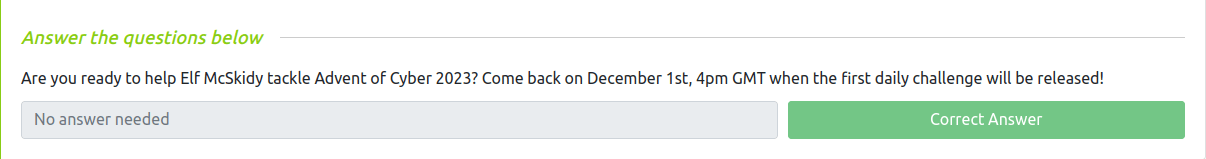 Tryhackme - Advent of Cyber 2023