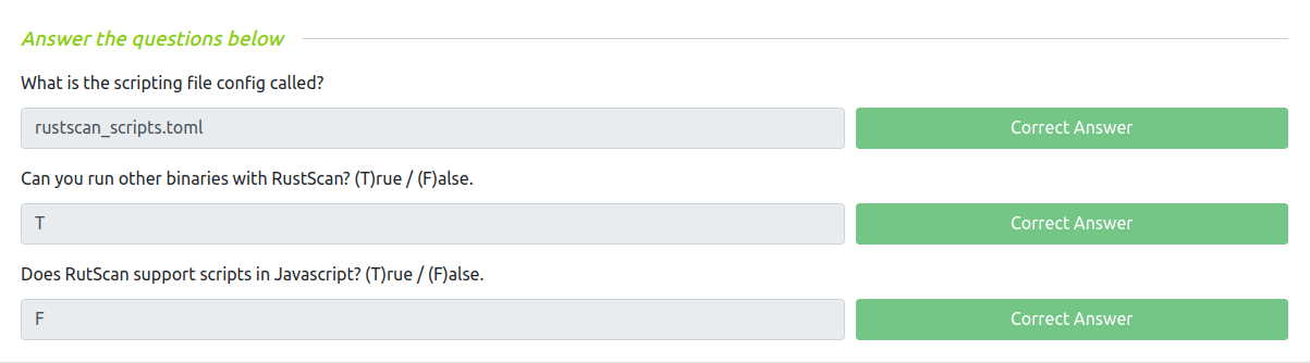 Tryhackme - RustScan